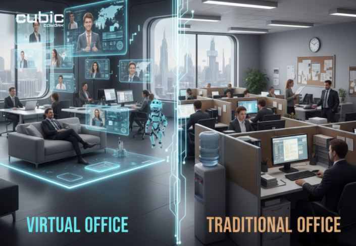 Future of Virtual Office Spaces in 2026 | Cubic Co Work